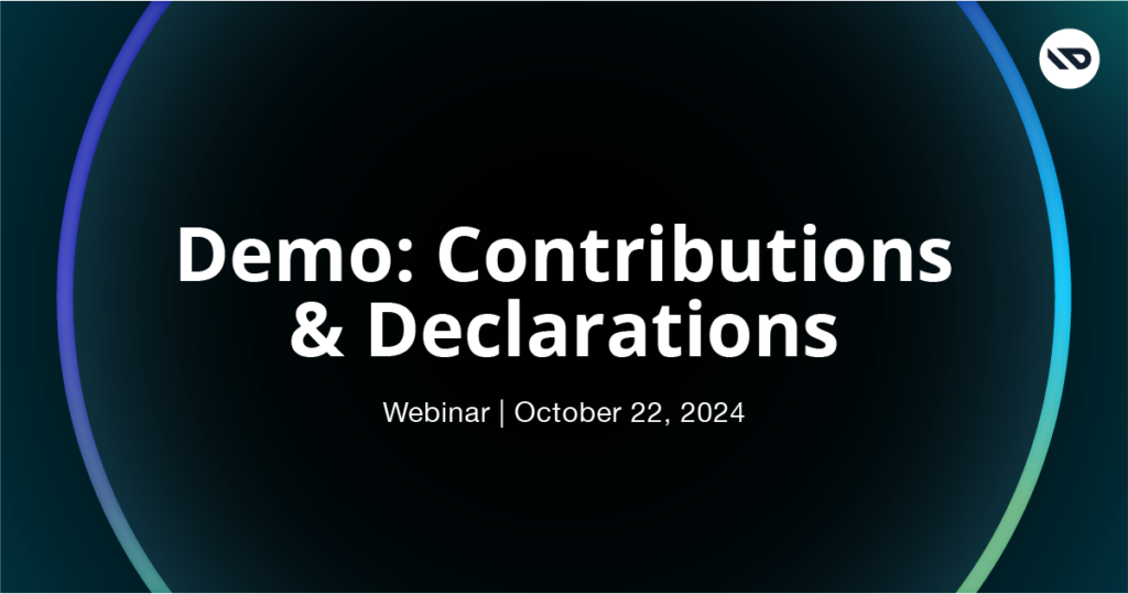 Demo: Dynavision Contributions & Declarations - Dynavision Demo: Dynavision Contributions & Declarations - Dynavision